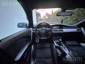 Black BMW 530 2007 in Riga, with an engine capacity of 3.00 L and mileage of 276 thousand km for 6000 €, photo 13 on AUTOMOTO.COM.LV