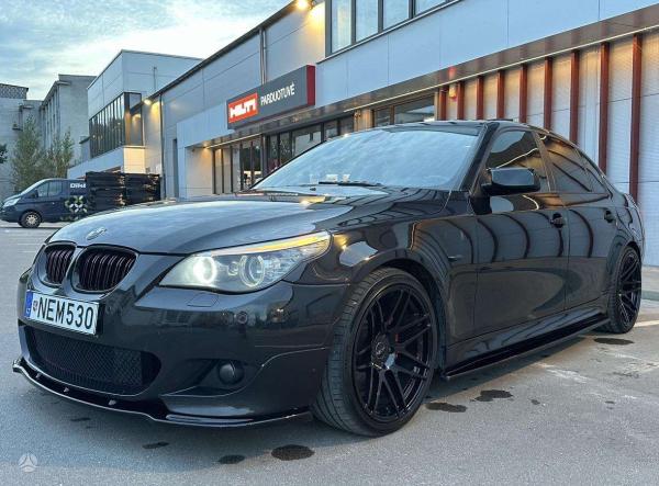 Melns BMW 530 2007 Viļņa, ar dzinēja tilpumu 2.99 L un nobraukumu 280 tūkst. km par 8999 €, foto 3 vietnē AUTOMOTO.COM.LV