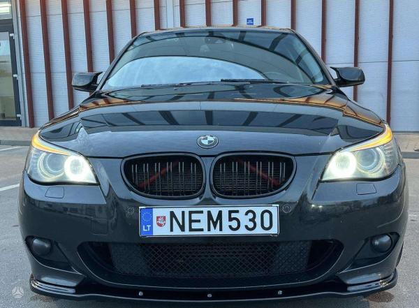 Melns BMW 530 2007 Viļņa, ar dzinēja tilpumu 2.99 L un nobraukumu 280 tūkst. km par 8999 €, foto 4 vietnē AUTOMOTO.COM.LV
