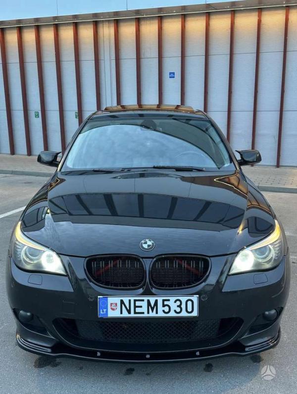 Melns BMW 530 2007 Viļņa, ar dzinēja tilpumu 2.99 L un nobraukumu 280 tūkst. km par 8999 €, foto 5 vietnē AUTOMOTO.COM.LV