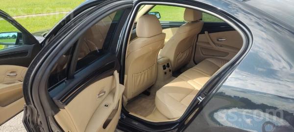 Melns BMW 530 2008 Dobele, ar dzinēja tilpumu 3.00 L un nobraukumu 388 tūkst. km par 4900 €, foto 8 vietnē AUTOMOTO.COM.LV