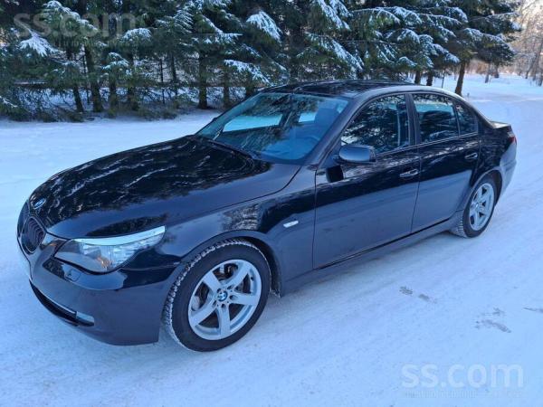 Melns BMW 530 2008 Rīga, ar dzinēja tilpumu 3.00 L un nobraukumu 480 tūkst. km par 7200 €, foto 1 vietnē AUTOMOTO.COM.LV