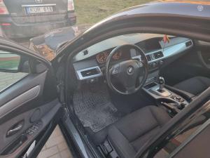 Melns BMW 530 2008 Kauņa, ar dzinēja tilpumu 2.99 L un nobraukumu 302 tūkst. km par 5600 €, foto 5 vietnē AUTOMOTO.COM.LV