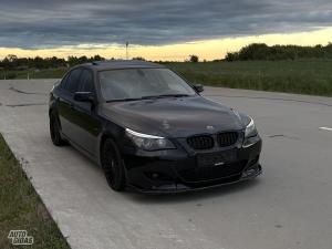 Black BMW 530 2008 in Klaipeda, with an engine capacity of 3.00 L and mileage of 370 thousand km for 6950 €, photo  on AUTOMOTO.COM.LV