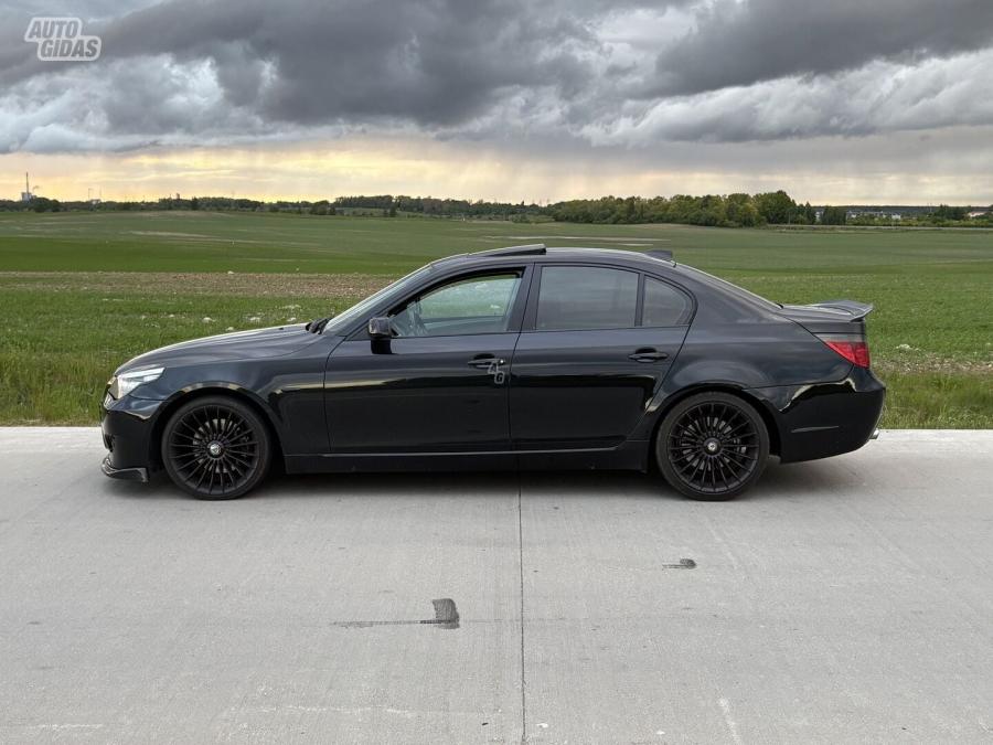 Black BMW 530 2008 in Klaipeda, with an engine capacity of 3.00 L and mileage of 370 thousand km for 6950 €, photo 5 on AUTOMOTO.COM.LV