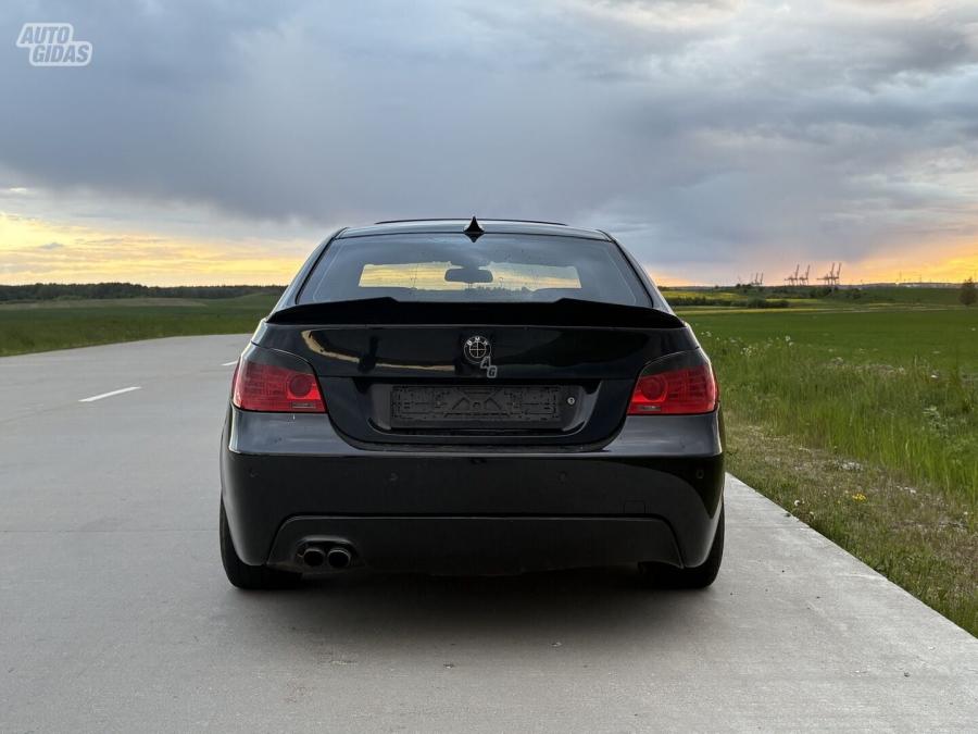 Black BMW 530 2008 in Klaipeda, with an engine capacity of 3.00 L and mileage of 370 thousand km for 6950 €, photo 7 on AUTOMOTO.COM.LV
