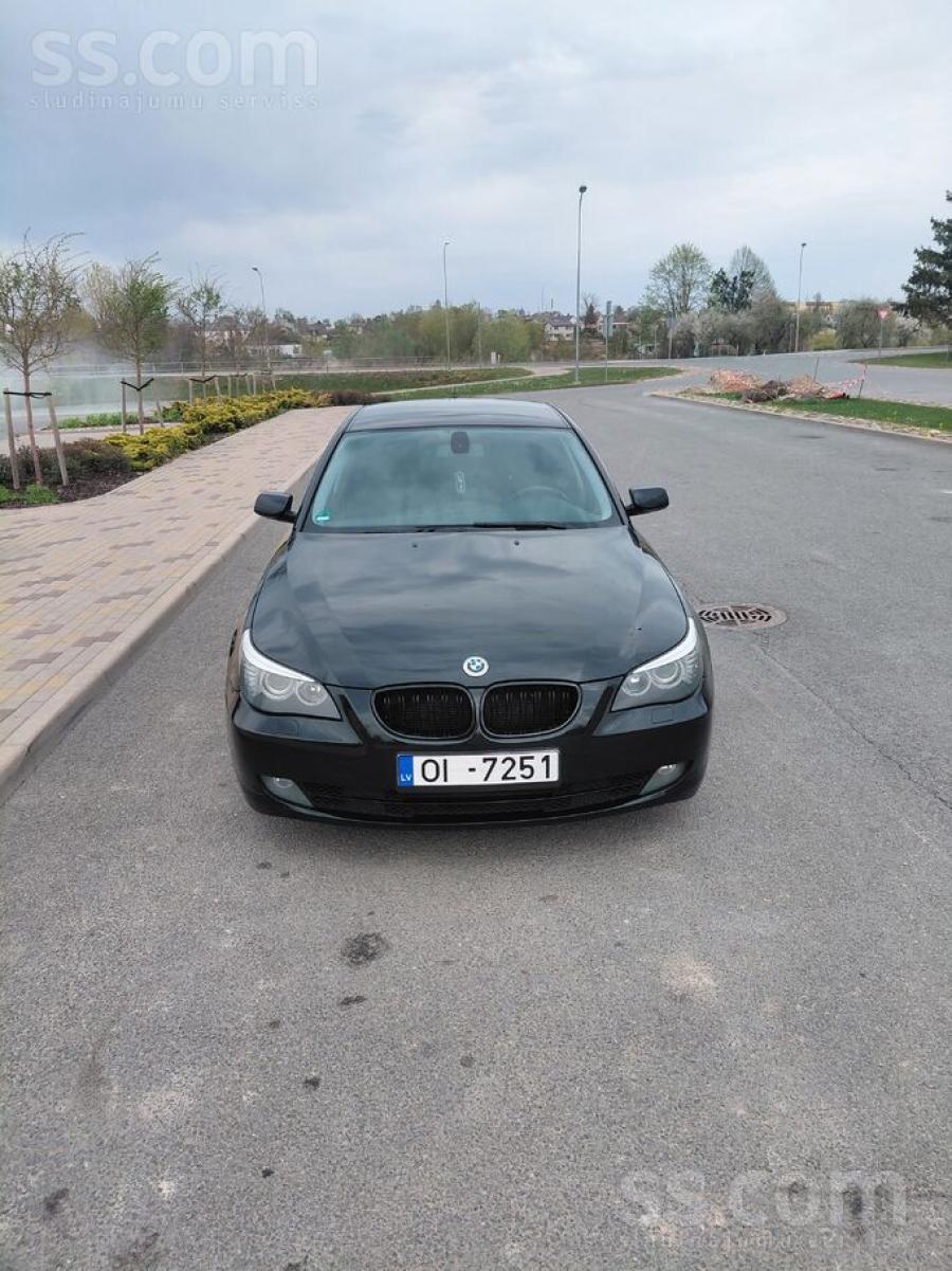 Черный БМВ 530 2008 в Бауска, объемом двигателя 3.00 л и пробегом 386 тыс. км за 6000 €, фото 3 на AUTOMOTO.COM.LV