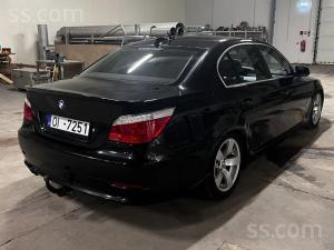 Melns BMW 530 2008 Bauska, ar dzinēja tilpumu 3.00 L un nobraukumu 285 tūkst. km par 6000 €, foto 6 vietnē AUTOMOTO.COM.LV