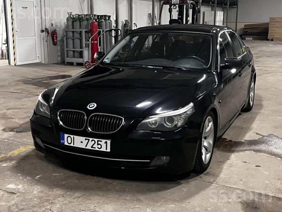 Melns BMW 530 2008 Bauska, ar dzinēja tilpumu 3.00 L un nobraukumu 285 tūkst. km par 6000 €, foto 8 vietnē AUTOMOTO.COM.LV