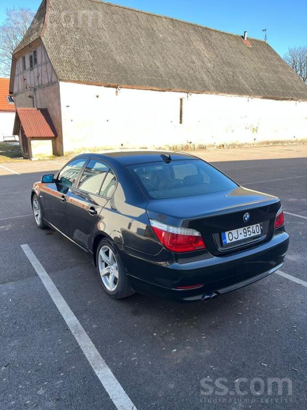 Черный БМВ 530 2008 в Бауска, объемом двигателя 3.00 л и пробегом 490 тыс. км за 6100 €, фото 7 на AUTOMOTO.COM.LV