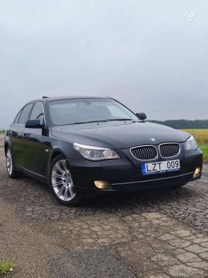 Melns BMW 530 2008 Šauļi, ar dzinēja tilpumu 2.99 L un nobraukumu 344 tūkst. km par 5650 €, foto  vietnē AUTOMOTO.COM.LV