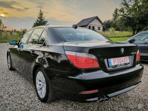 Black BMW 530 2008 in Trakai, with an engine capacity of 2.99 L and mileage of 345 thousand km for 5250 €, photo 4 on AUTOMOTO.COM.LV
