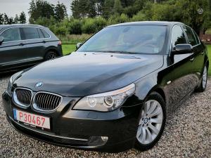 Black BMW 530 2008 in Trakai, with an engine capacity of 2.99 L and mileage of 345 thousand km for 5250 €, photo 5 on AUTOMOTO.COM.LV