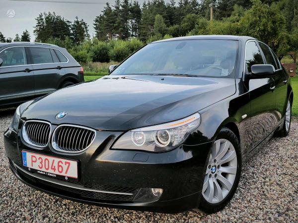 Черный БМВ 530 2008 в Тракай, объемом двигателя 2.99 л и пробегом 345 тыс. км за 5250 €, фото 5 на AUTOMOTO.COM.LV