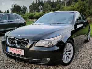 Black BMW 530 2008 in Trakai, with an engine capacity of 2.99 L and mileage of 345 thousand km for 5250 €, photo 6 on AUTOMOTO.COM.LV