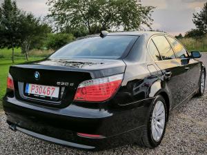 Black BMW 530 2008 in Trakai, with an engine capacity of 2.99 L and mileage of 345 thousand km for 5250 €, photo 11 on AUTOMOTO.COM.LV