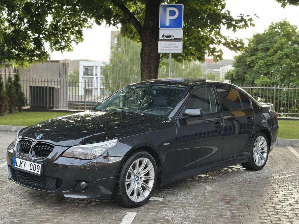 Black BMW 530 2008 in Vilnius, with an engine capacity of 2.99 L and mileage of 368 thousand km for 7000 €, photo 2 on AUTOMOTO.COM.LV