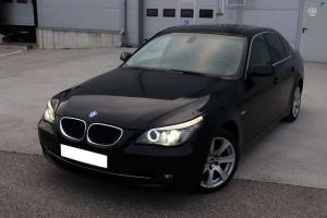 Black BMW 530 2008 in Klaipeda, with an engine capacity of 2.99 L and mileage of 249 thousand km for 5800 €, photo 3 on AUTOMOTO.COM.LV