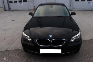 Black BMW 530 2008 in Klaipeda, with an engine capacity of 2.99 L and mileage of 249 thousand km for 5800 €, photo 5 on AUTOMOTO.COM.LV