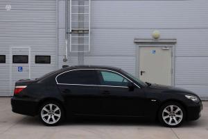 Black BMW 530 2008 in Klaipeda, with an engine capacity of 2.99 L and mileage of 249 thousand km for 5800 €, photo 7 on AUTOMOTO.COM.LV