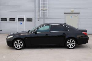 Black BMW 530 2008 in Klaipeda, with an engine capacity of 2.99 L and mileage of 249 thousand km for 5800 €, photo 8 on AUTOMOTO.COM.LV