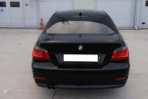 Black BMW 530 2008 in Klaipeda, with an engine capacity of 2.99 L and mileage of 249 thousand km for 5800 €, photo 10 on AUTOMOTO.COM.LV