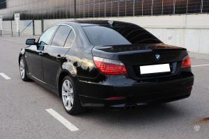 Black BMW 530 2008 in Klaipeda, with an engine capacity of 2.99 L and mileage of 249 thousand km for 5800 €, photo 13 on AUTOMOTO.COM.LV