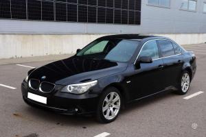 Black BMW 530 2008 in Klaipeda, with an engine capacity of 2.99 L and mileage of 249 thousand km for 5800 €, photo 14 on AUTOMOTO.COM.LV