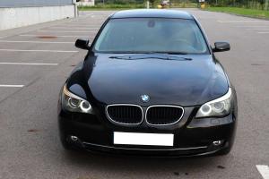 Black BMW 530 2008 in Klaipeda, with an engine capacity of 2.99 L and mileage of 249 thousand km for 5800 €, photo 15 on AUTOMOTO.COM.LV