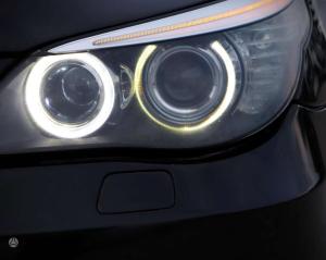 Black BMW 530 2008 in Klaipeda, with an engine capacity of 2.99 L and mileage of 249 thousand km for 5800 €, photo 16 on AUTOMOTO.COM.LV