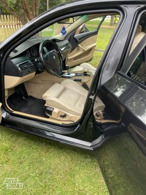 Black BMW 530 2008 in Kaunas, with an engine capacity of 3.00 L and mileage of 456 thousand km for 4200 €, photo 8 on AUTOMOTO.COM.LV