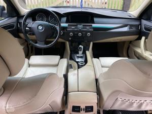 Black BMW 530 2008 in Kaunas, with an engine capacity of 3.00 L and mileage of 456 thousand km for 4200 €, photo 10 on AUTOMOTO.COM.LV