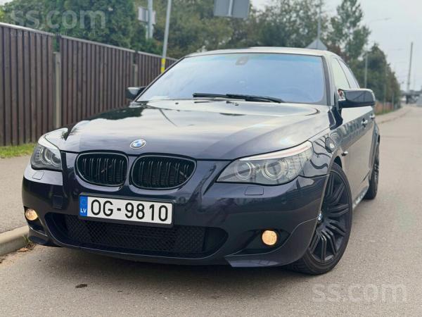 BMW 530 2008 Rīga vietnē Melns BMW 530 2008 Rīga, ar dzinēja tilpumu 3.00 L un nobraukumu 414 tūkst. km par 8000 €, foto 3 vietnē AUTOMOTO.COM.LV