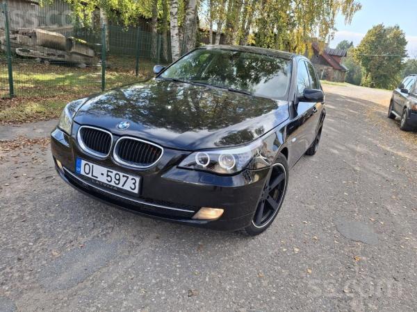 Black BMW 530 2008 in Valmiera, with an engine capacity of 3.00 L and mileage of 300 thousand km for 4800 €, photo 6 on AUTOMOTO.COM.LV
