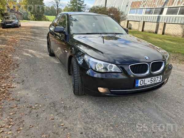 Black BMW 530 2008 in Valmiera, with an engine capacity of 3.00 L and mileage of 300 thousand km for 4800 €, photo 7 on AUTOMOTO.COM.LV