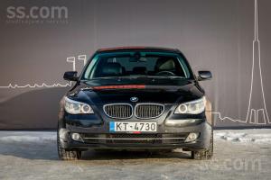 Black BMW 530 2009 in Riga, with an engine capacity of 3.00 L and mileage of 344 thousand km for 6490 €, photo 2 on AUTOMOTO.COM.LV