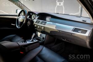 Black BMW 530 2009 in Riga, with an engine capacity of 3.00 L and mileage of 344 thousand km for 6490 €, photo 9 on AUTOMOTO.COM.LV