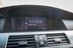 Black BMW 530 2009 in Riga, with an engine capacity of 3.00 L and mileage of 344 thousand km for 6490 €, photo 17 on AUTOMOTO.COM.LV