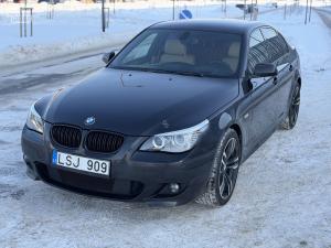 Black BMW 530 2009 in Vilnius, with an engine capacity of 3.00 L and mileage of 290 thousand km for 6650 €, photo 6 on AUTOMOTO.COM.LV