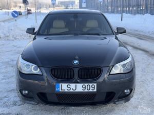 Black BMW 530 2009 in Vilnius, with an engine capacity of 3.00 L and mileage of 290 thousand km for 6650 €, photo 7 on AUTOMOTO.COM.LV