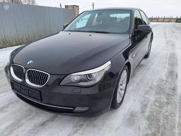 Black BMW 530 2009 in Marijampole, with an engine capacity of 3.00 L and mileage of 338 thousand km for 6550 €, photo 2 on AUTOMOTO.COM.LV