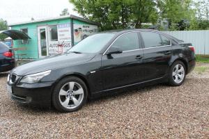 Black BMW 530 2009 in Daugavpils, with an engine capacity of 3.00 L and mileage of 333 thousand km for 6090 €, photo 4 on AUTOMOTO.COM.LV