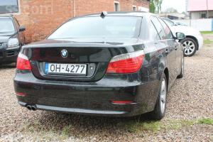 Black BMW 530 2009 in Daugavpils, with an engine capacity of 3.00 L and mileage of 333 thousand km for 6090 €, photo 7 on AUTOMOTO.COM.LV