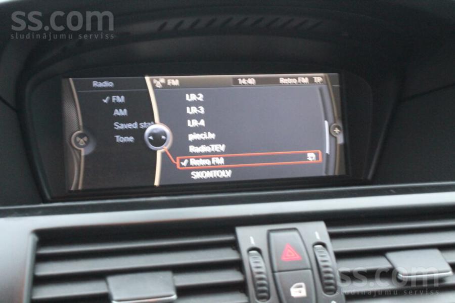 Black BMW 530 2009 in Daugavpils, with an engine capacity of 3.00 L and mileage of 333 thousand km for 6090 €, photo 25 on AUTOMOTO.COM.LV