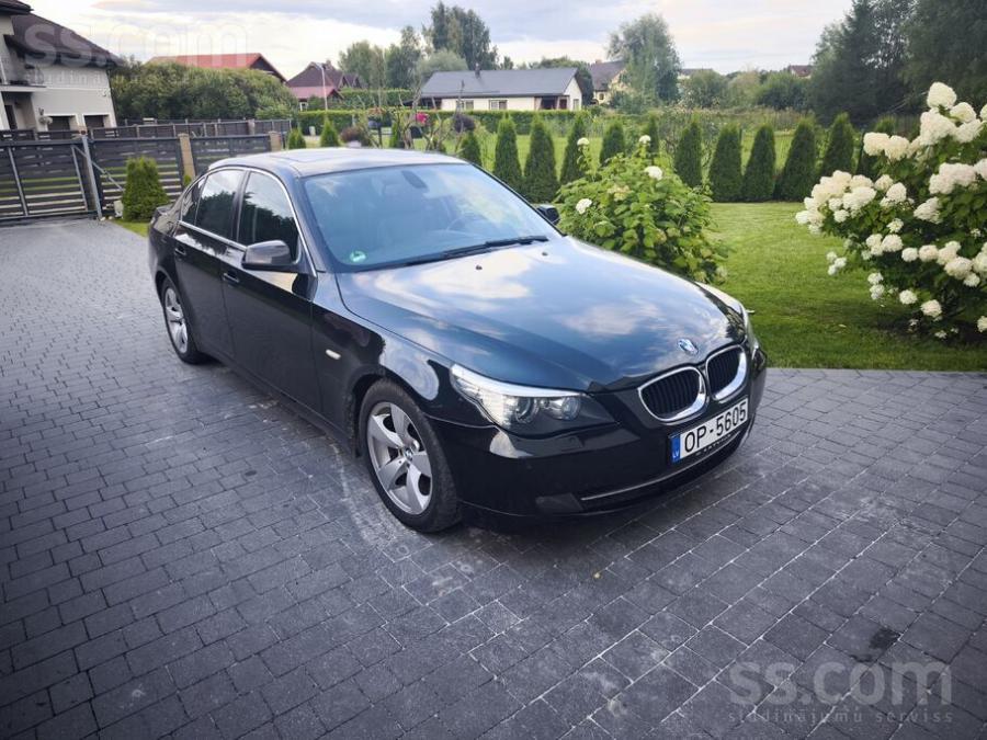 Melns BMW 530 2009 Rīga, ar dzinēja tilpumu 3.00 L un nobraukumu 335 tūkst. km par 6550 €, foto 3 vietnē AUTOMOTO.COM.LV