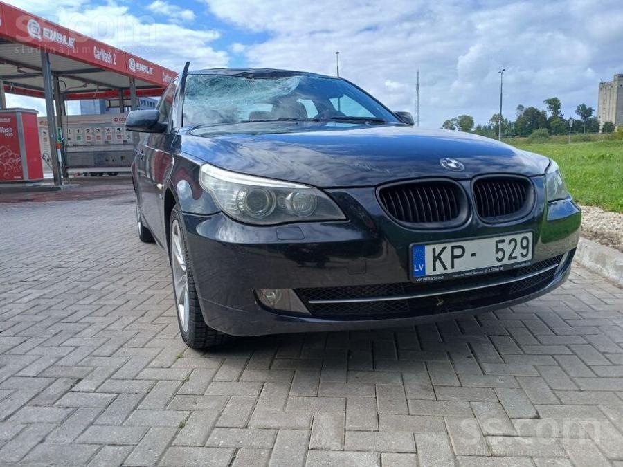 Black BMW 530 2009 in Rezekne, with an engine capacity of 3.00 L and mileage of 391 thousand km for 4000 €, photo 5 on AUTOMOTO.COM.LV