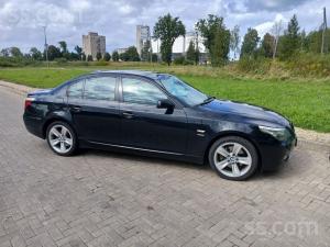 Black BMW 530 2009 in Rezekne, with an engine capacity of 3.00 L and mileage of 391 thousand km for 4000 €, photo 7 on AUTOMOTO.COM.LV