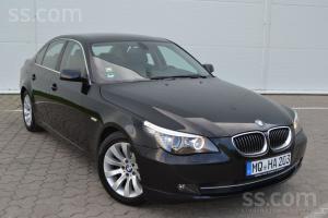 Black BMW 530 2009 in Riga, with an engine capacity of 3.00 L and mileage of 337 thousand km for 7650 €, photo 4 on AUTOMOTO.COM.LV