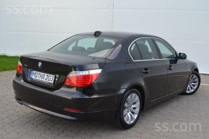 Black BMW 530 2009 in Riga, with an engine capacity of 3.00 L and mileage of 337 thousand km for 7650 €, photo 7 on AUTOMOTO.COM.LV