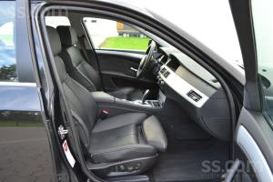 Black BMW 530 2009 in Riga, with an engine capacity of 3.00 L and mileage of 337 thousand km for 7650 €, photo 11 on AUTOMOTO.COM.LV